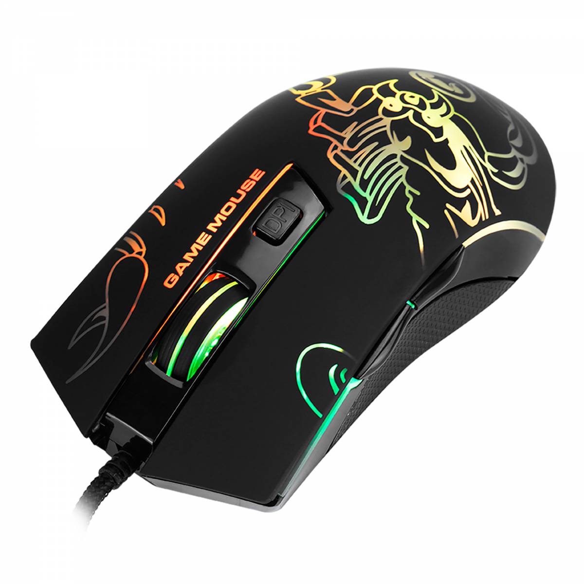 🥇 Mouse gamer Scorpion para PC conexión USB