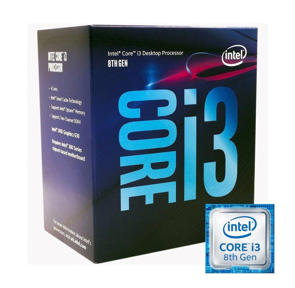 🥇 Intel Core i3 8100 de octava generación 🥇 Intel Core i3 8100 de octava generación